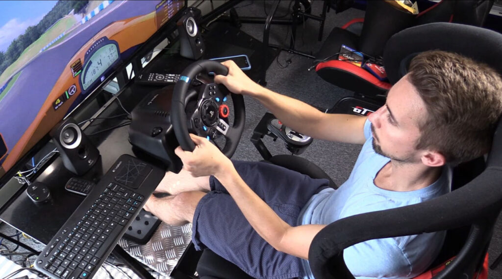 Rent Logitech G29 Driving Wheel for PS4/PS5/PC Gaming